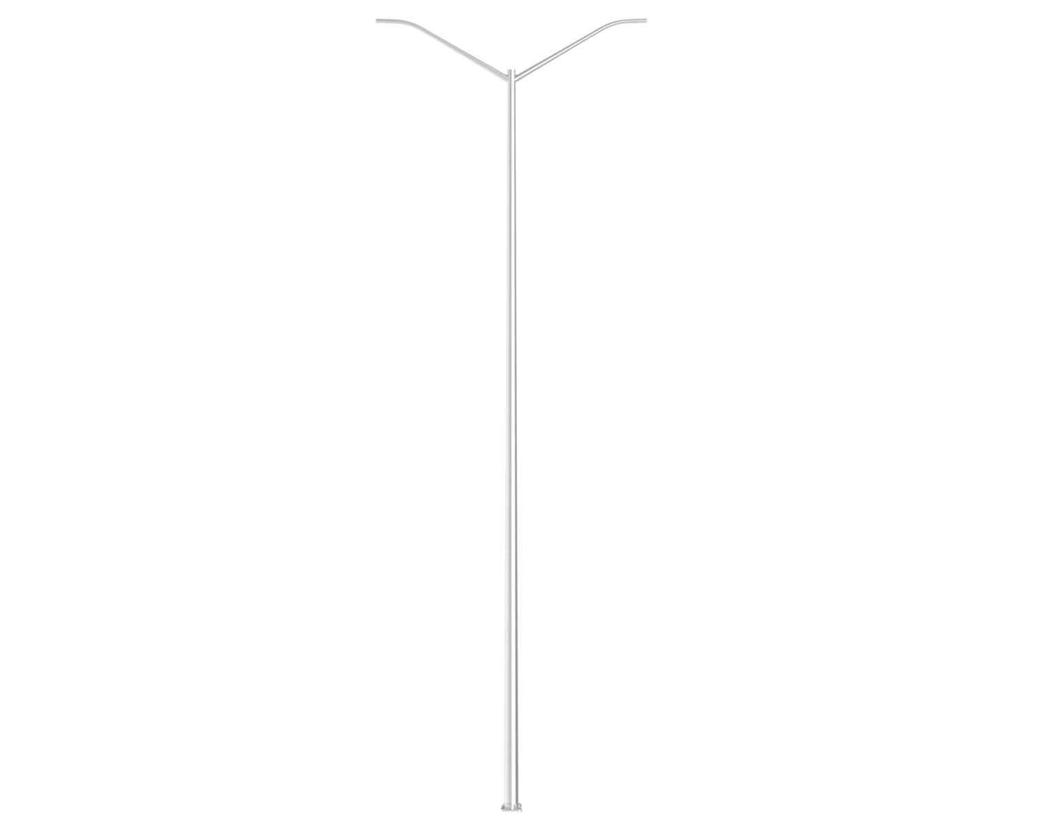 Double Arm Tapered Light pole - LANDMARK