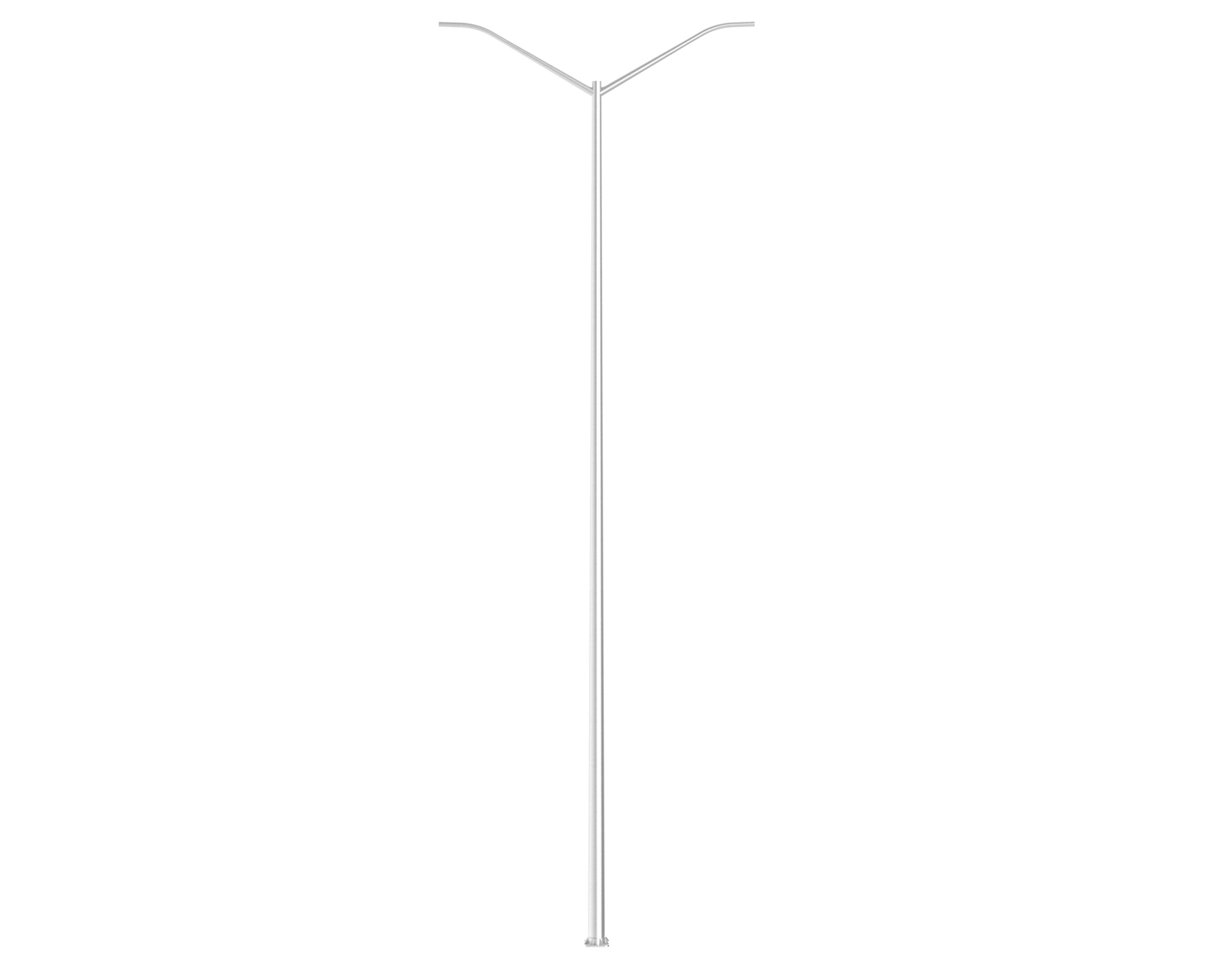 Double Arm Tapered Light pole - LANDMARK