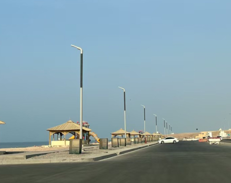 Integrated Solar Light Pole - LANDMARK